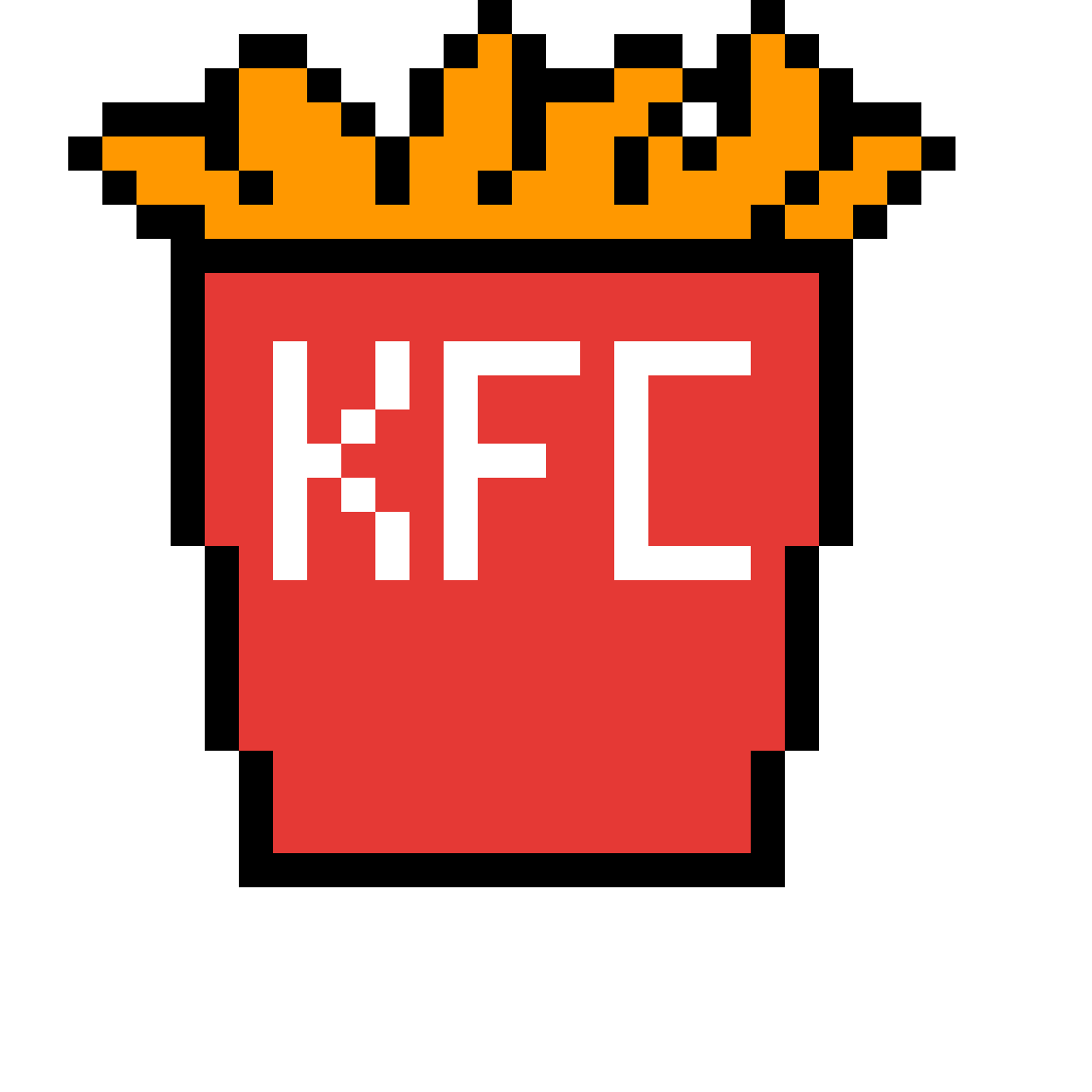 Pixilart - KFC by nivannono