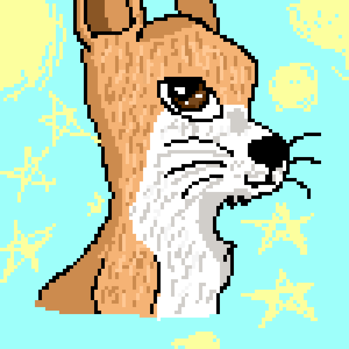 Pixilart - Doki The Dog by Fefezinho