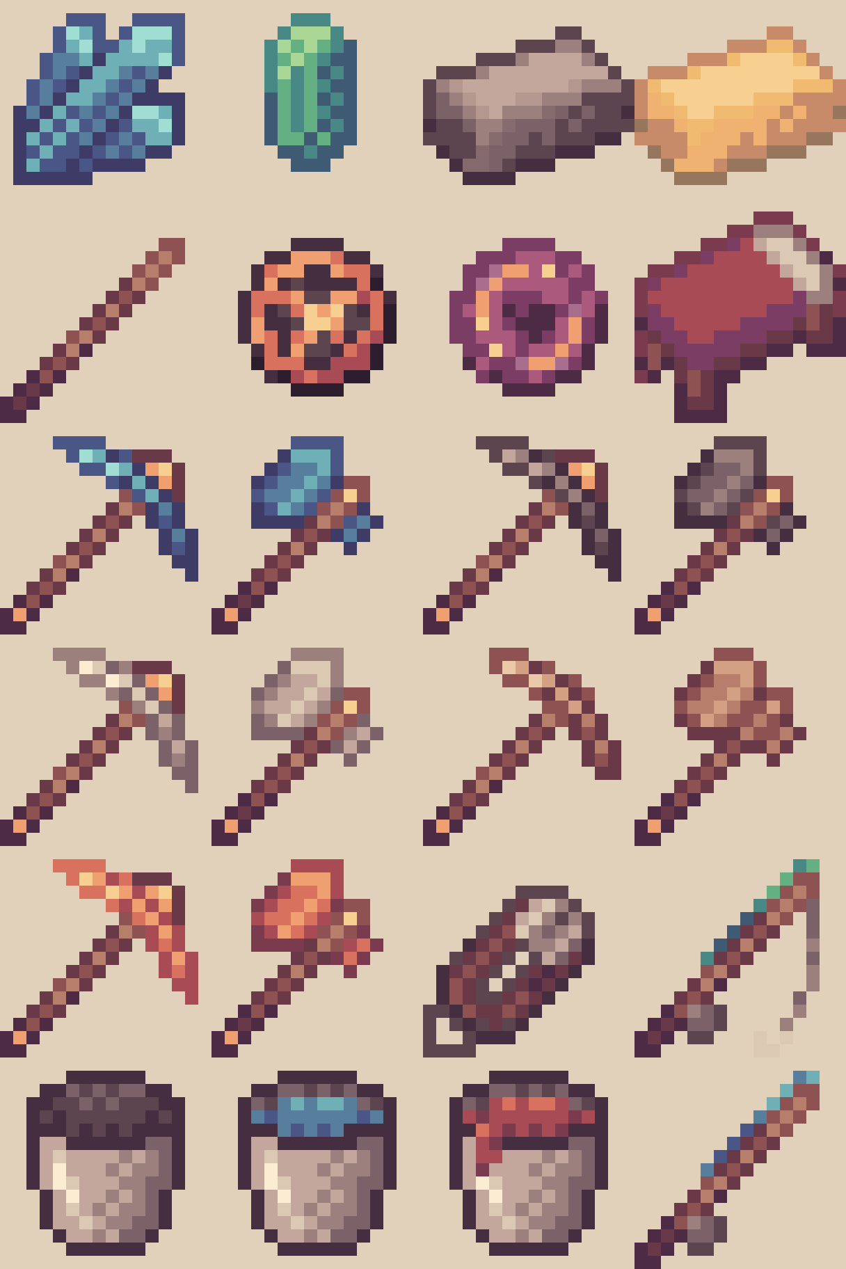 Pixilart - Items by SirPants