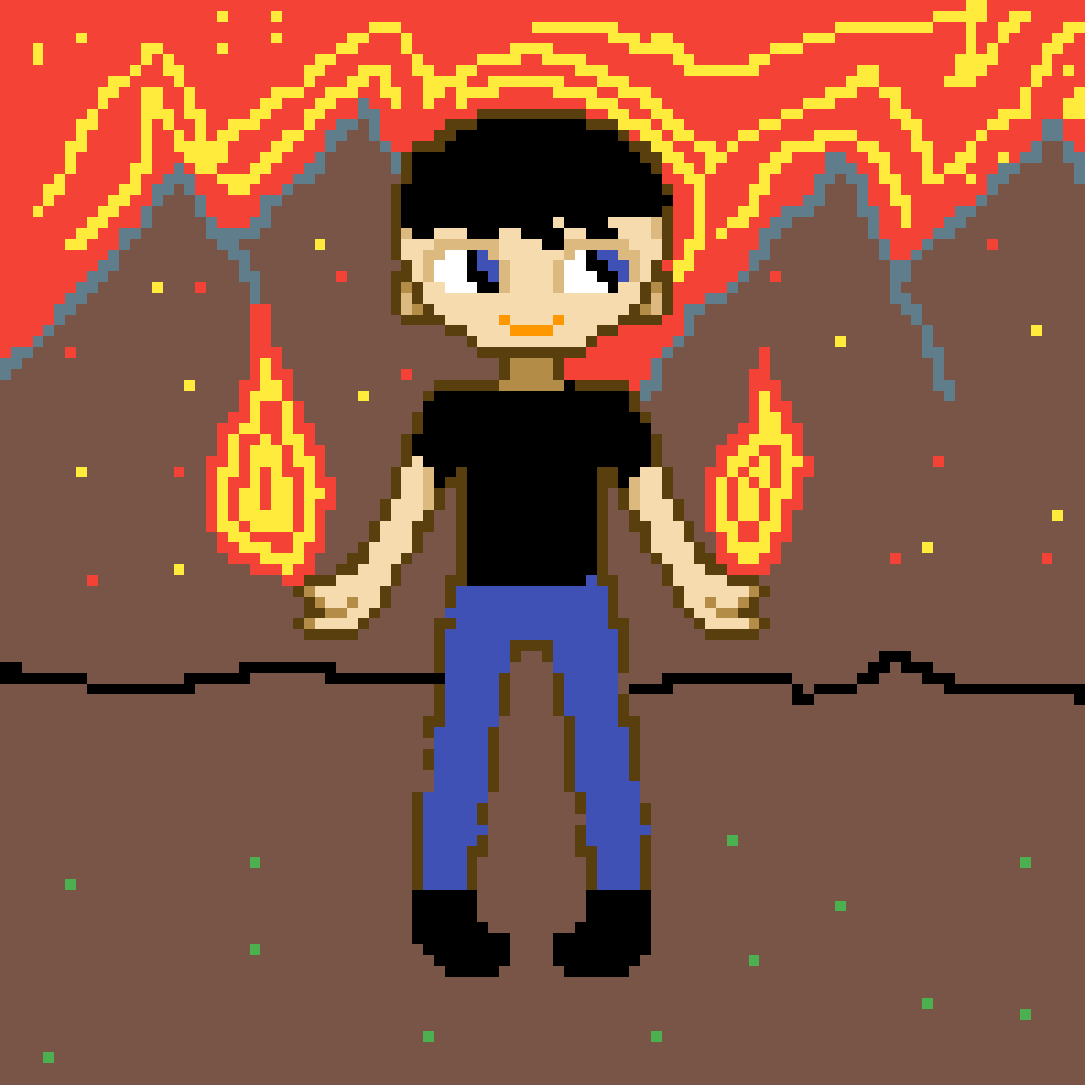 Editing fireboy - Free online pixel art drawing tool - Pixilart