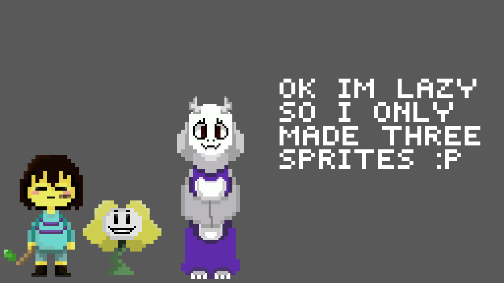 Editing Custom Undertale Sprites - Free online pixel art drawing tool ...
