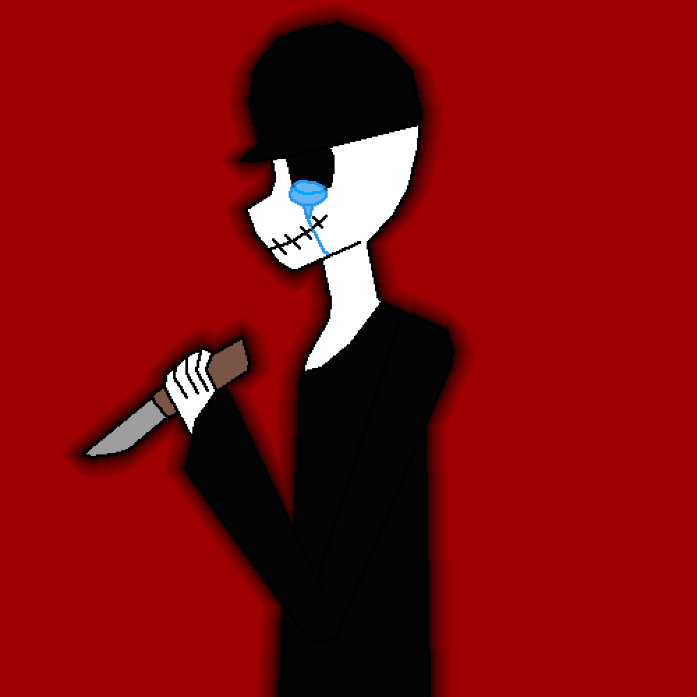 Pixilart - edgy stitchy boi by CrypticCrows