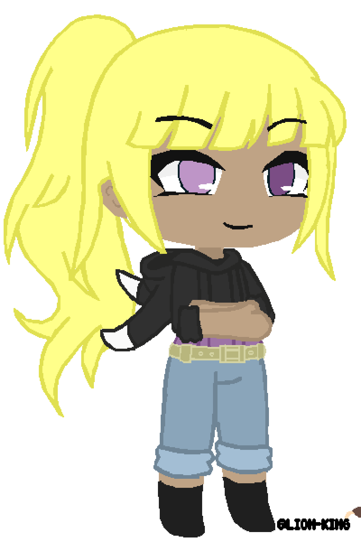 Pixilart - Gacha Character by zestybestie