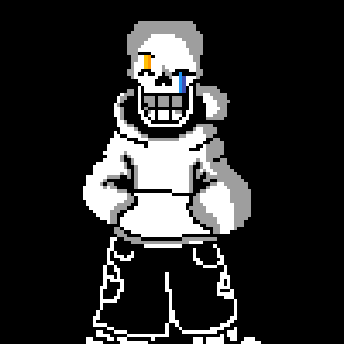 A sprite for a random Au im making basically take underswap and take ...