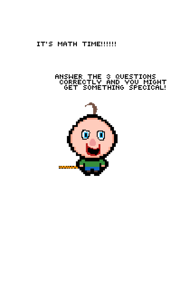 Editing BALDI'S BASICS GIF - Free online pixel art drawing tool - Pixilart