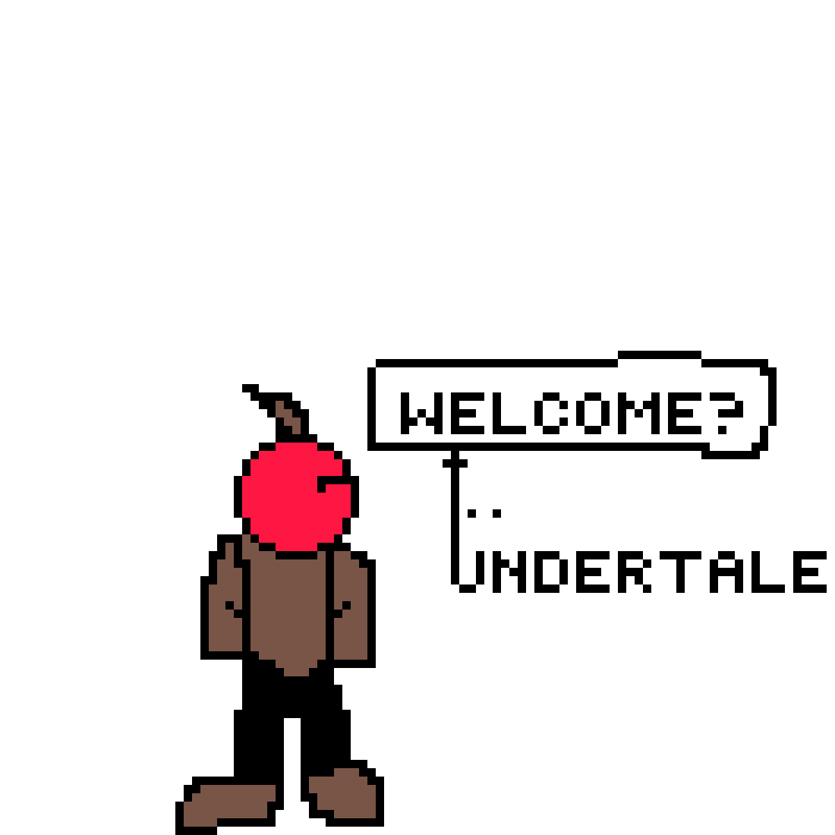 Pixilart - merg in undertale by marionotoffcial