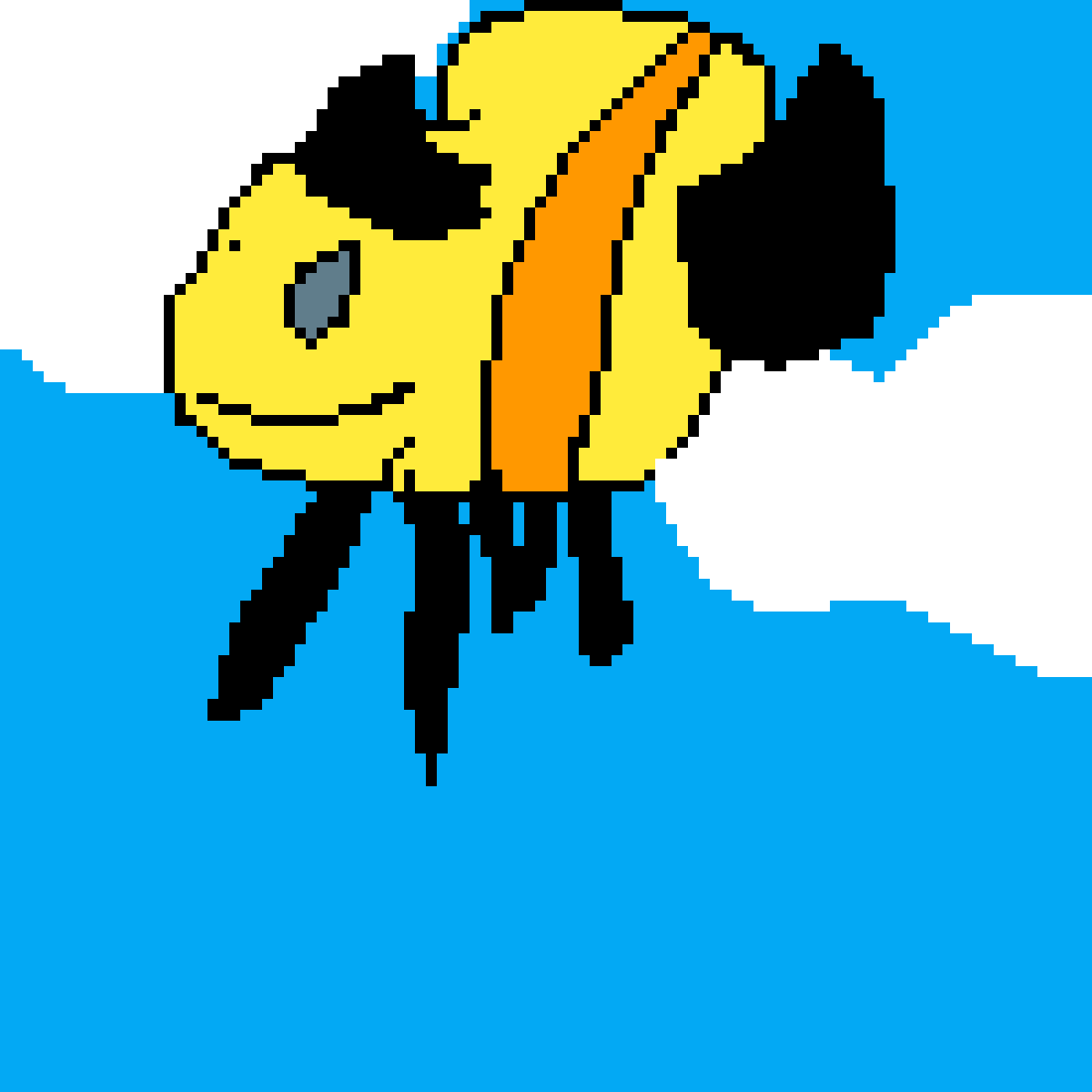 Editing Demonic bee - Free online pixel art drawing tool - Pixilart