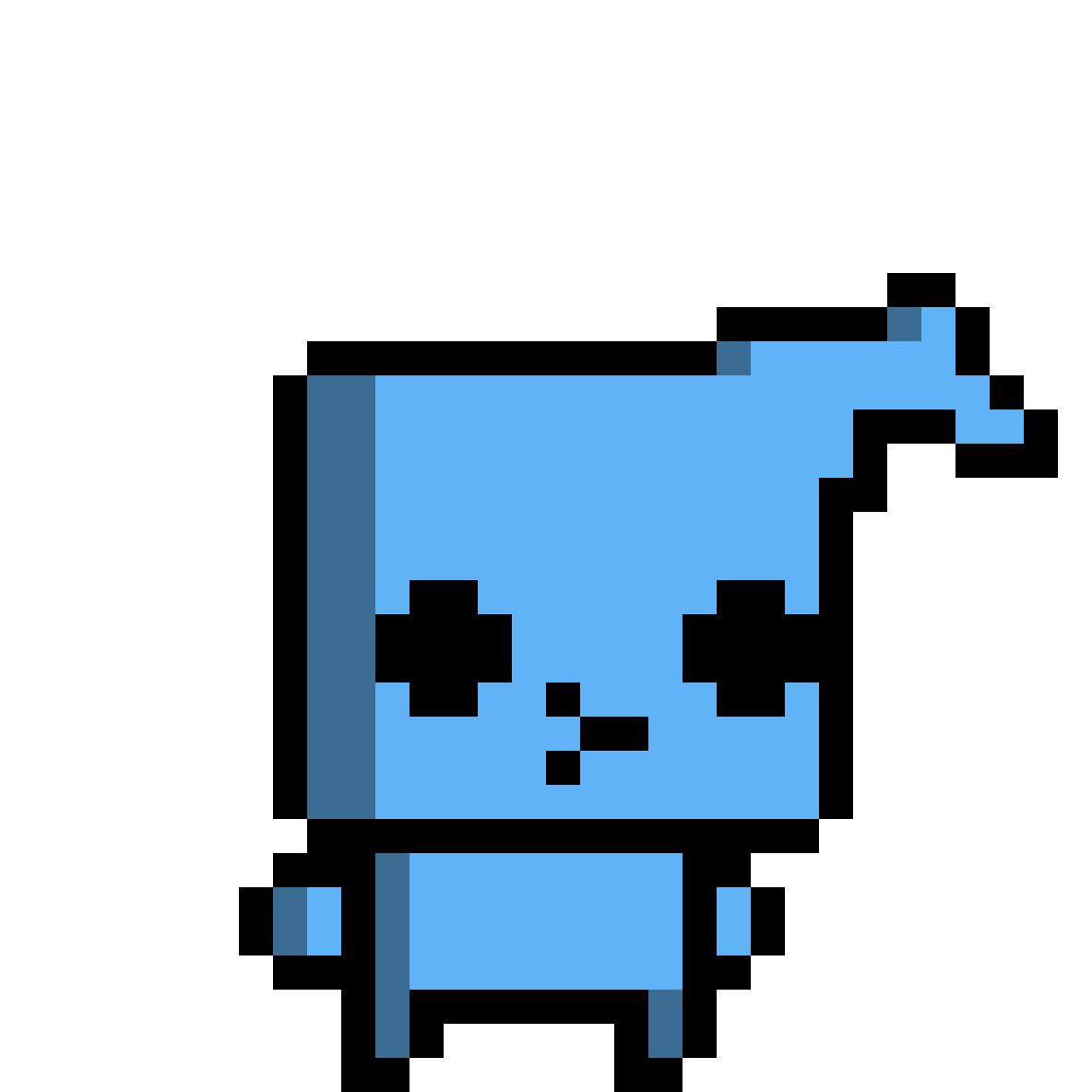 Pixilart - Blue by Doomderp