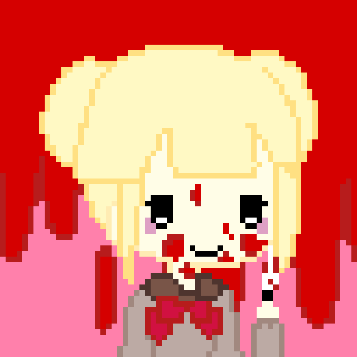 Editing Himiko Toga BNHA! - Free online pixel art drawing tool - Pixilart