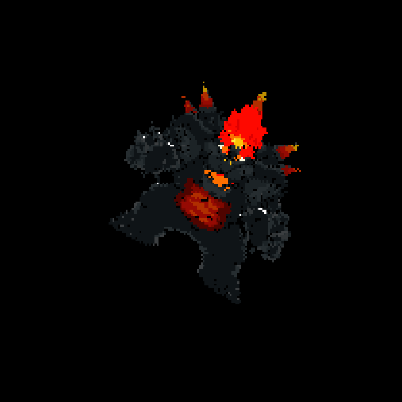 Pixilart - Fury Bowser Among Us by AnishPixilart