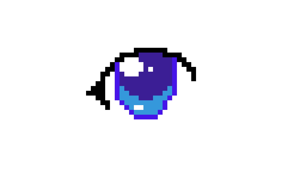 Editing Eye, that's it. - Free online pixel art drawing tool - Pixilart