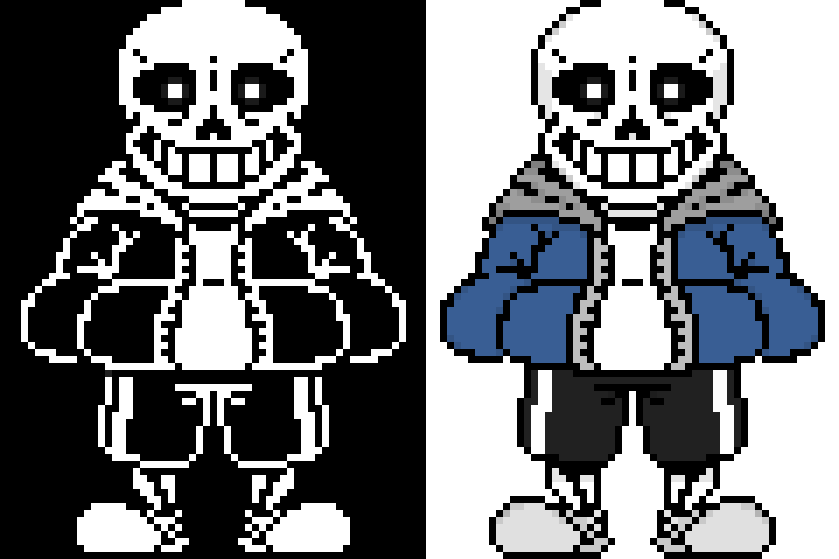 Pixilart - Sans V4 by Isas-Studio