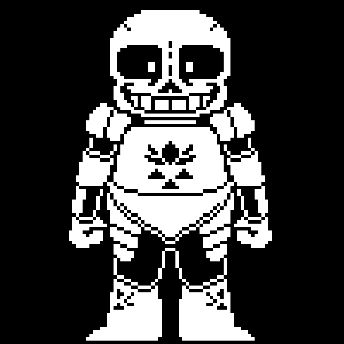 Pixilart - Medaltale sans idol by a-lost-chara