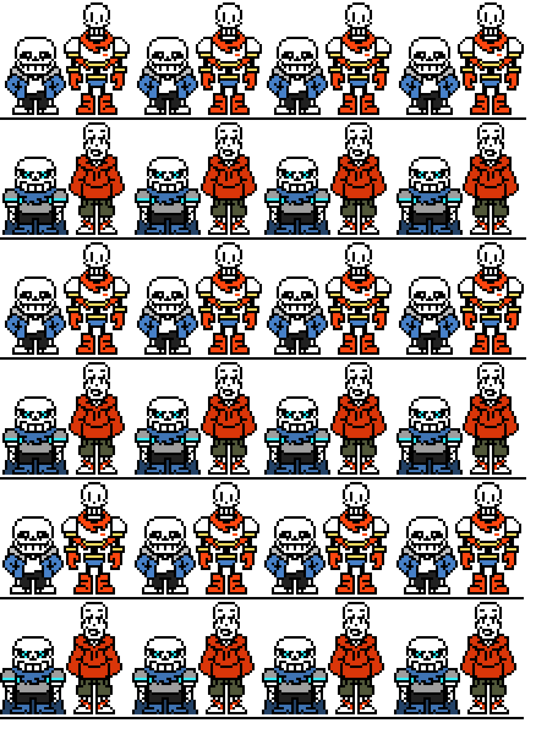 Pixilart - i made swap undertale by dustsponge