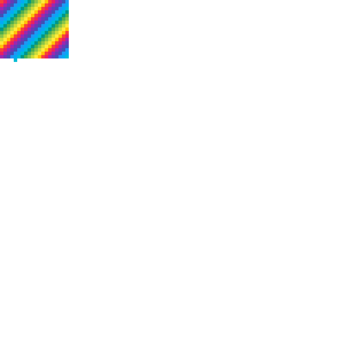 Pixilart - Rainbow by Anonymous