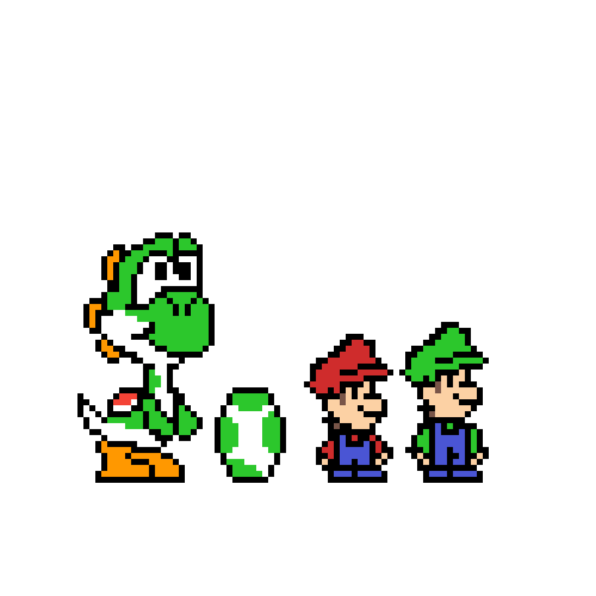 Pixilart - Yoshi Island Kinda by SpriteSpuckle