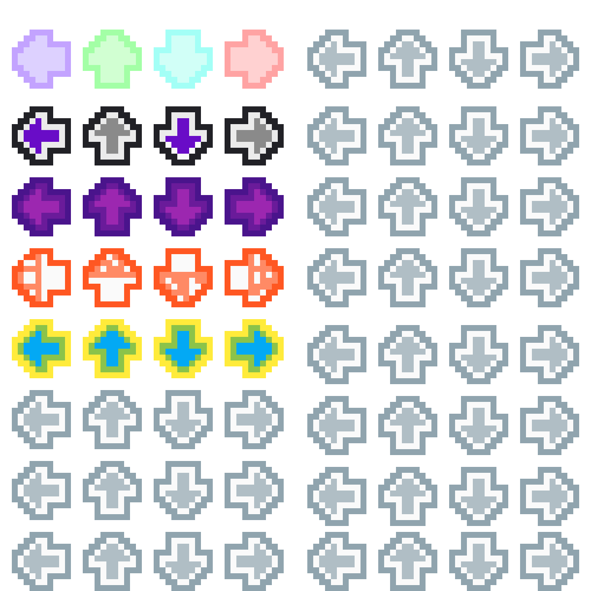 Pixilart - Arrow Keys Collab by Official-George