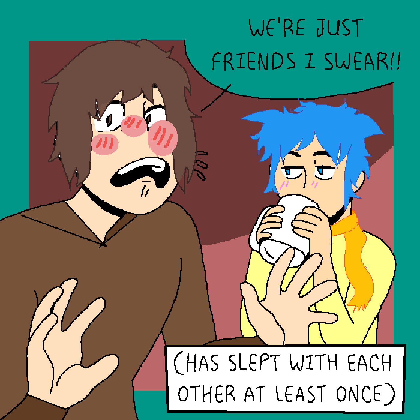 Pixilart - Tataro x nasugi by Leon-Kuwata