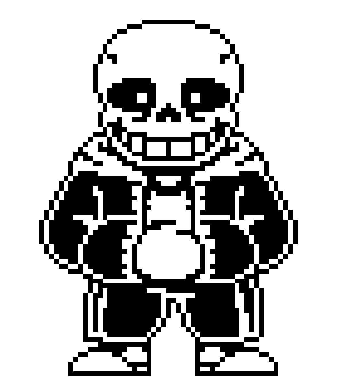 Pixilart - New Sans design by Werdna-5002