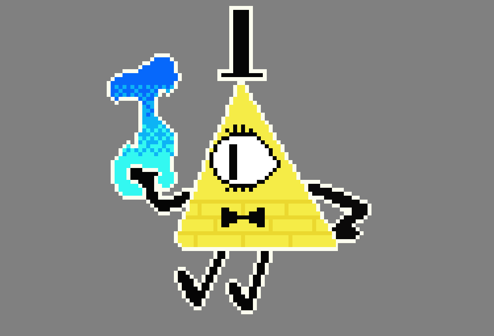 Pixilart Bill Cipher By Slavedaddy