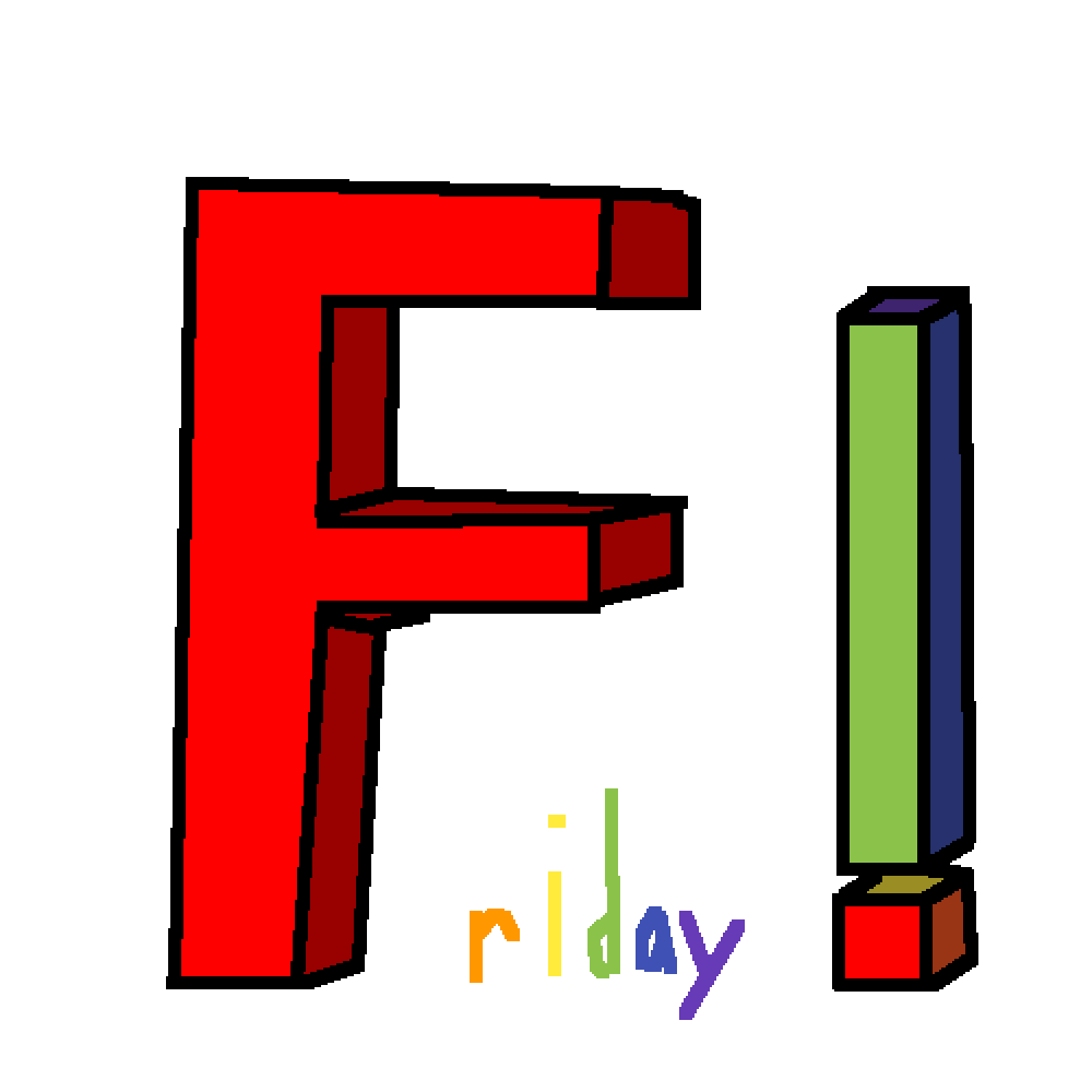 Pixilart - It's Friday! by Red-Rabbit