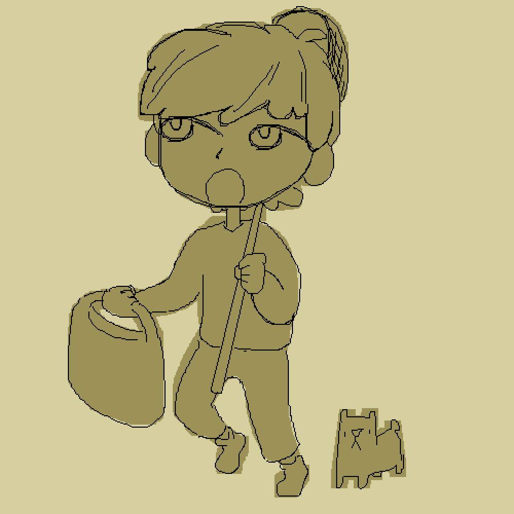 Pixilart - Paper boy by pog2