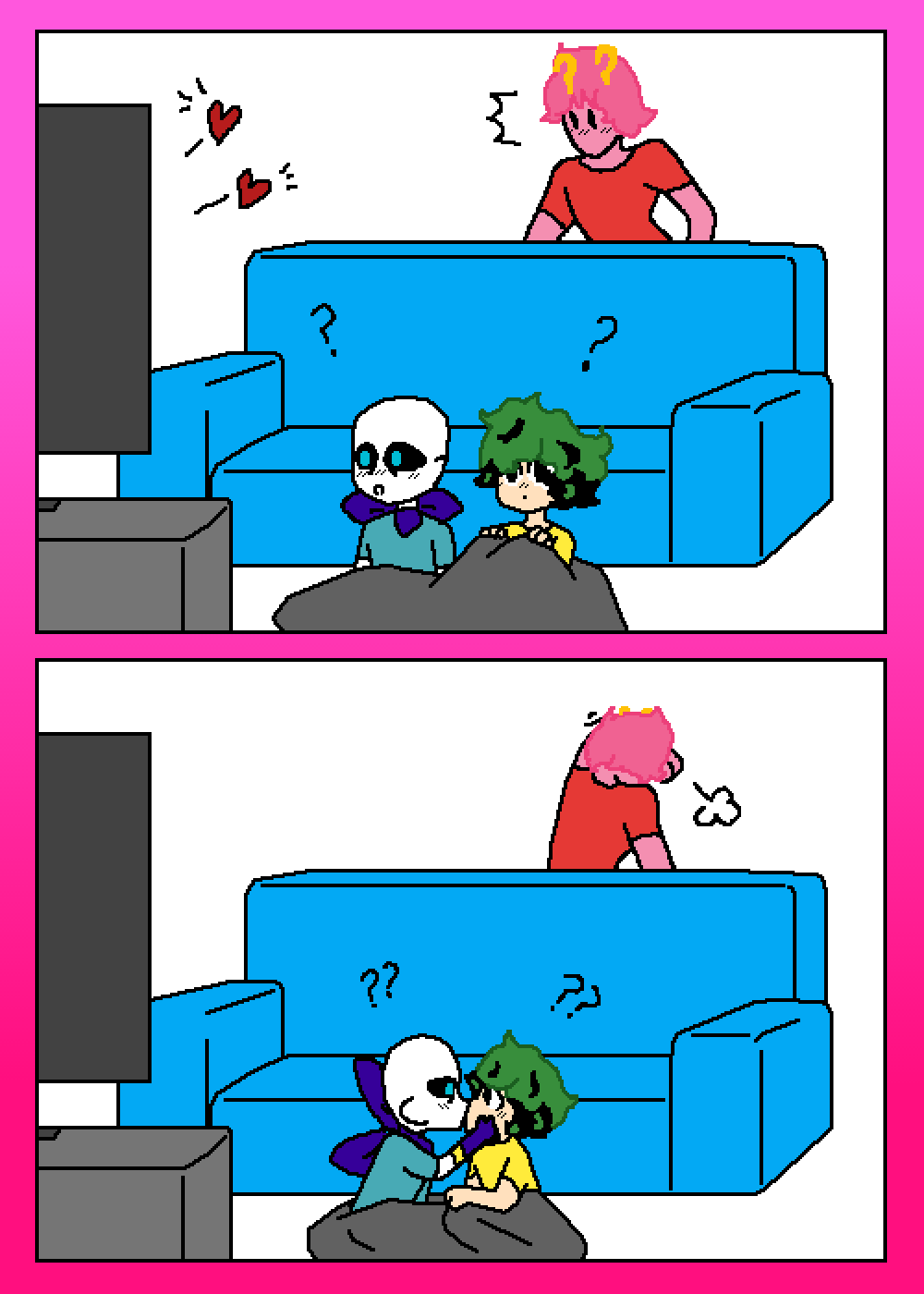 Pixilart - very impressionable kids by HS-and-co