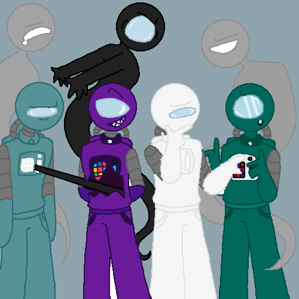 Pixilart - purple is always sus by HOSA