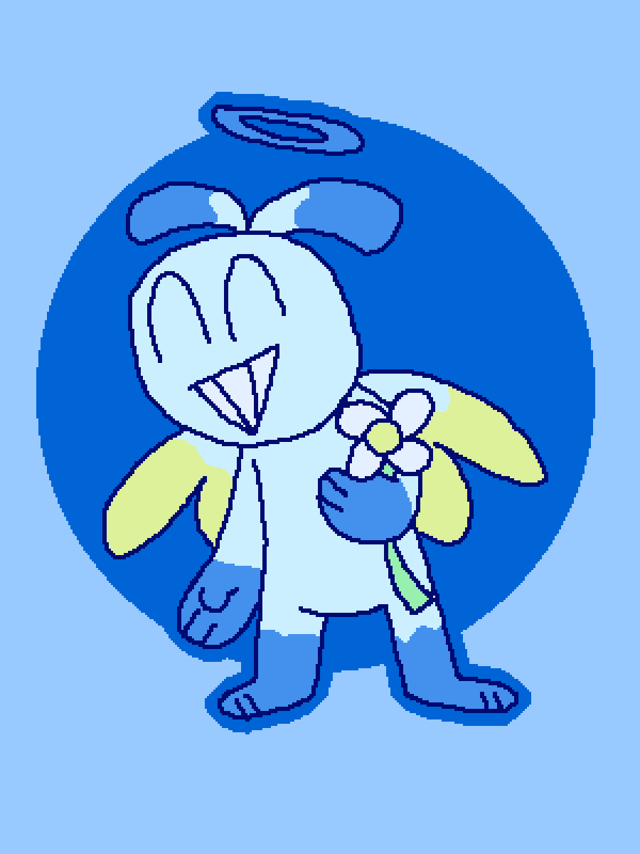 Pixilart - Hero Chao by Plush-Lulu