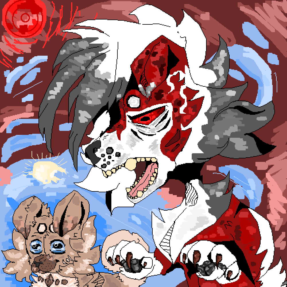 Pixilart - midnight lycanroc is cool and all by travister