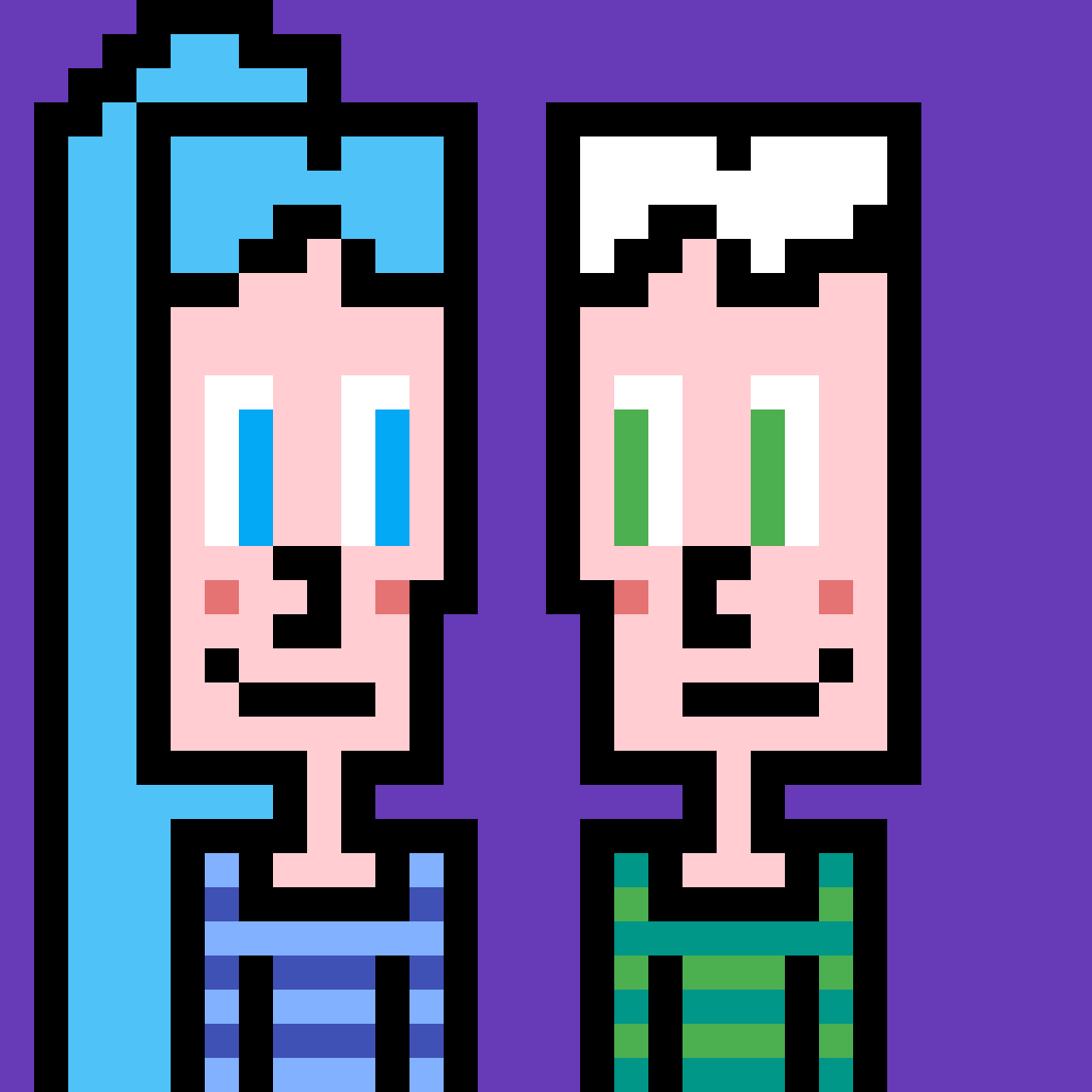 Pixilart - Katelyn x Travis by Ergo-da-elf