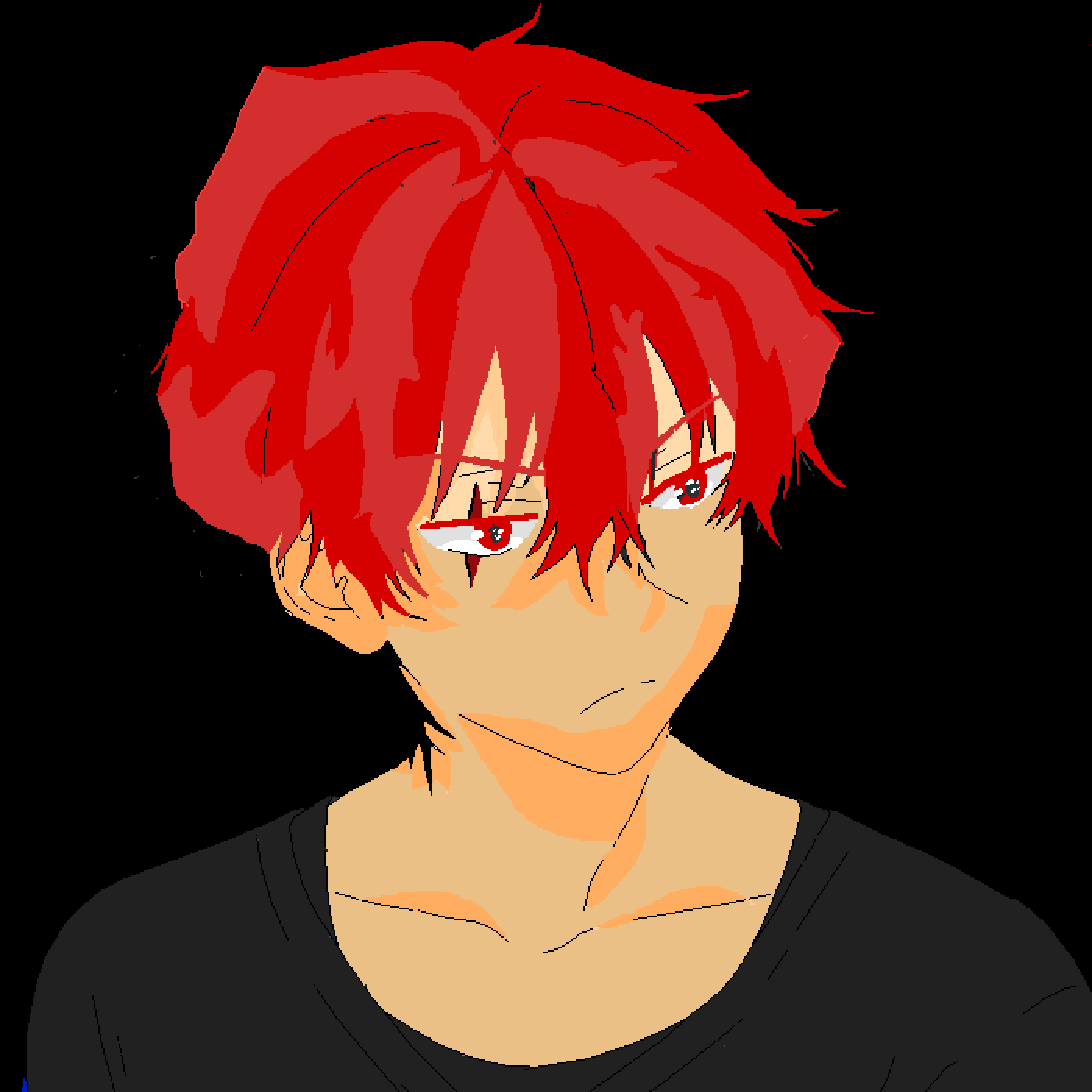 Pixilart - human au kiri by hearts4pen