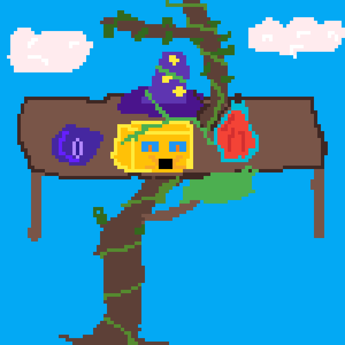 Pixilart - wizard shop by VICthor