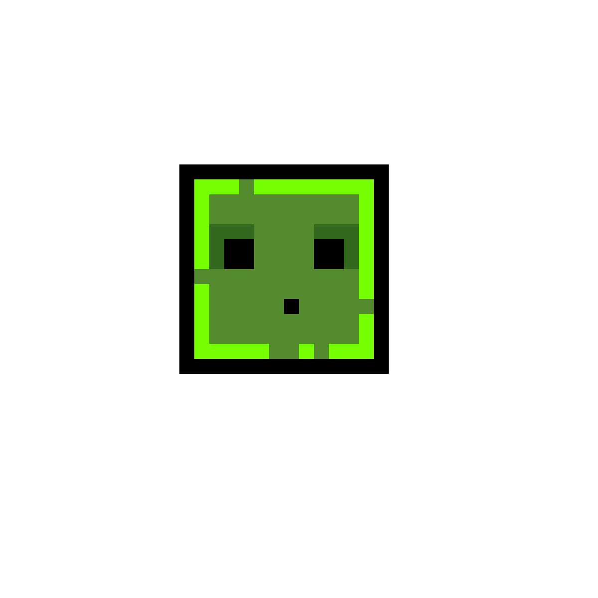 Pixilart - Minecraft Slime by KrazyKernel
