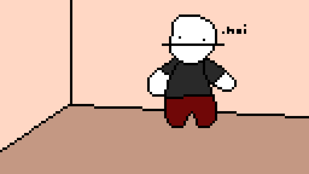 Pixilart - empty room collab by kyra