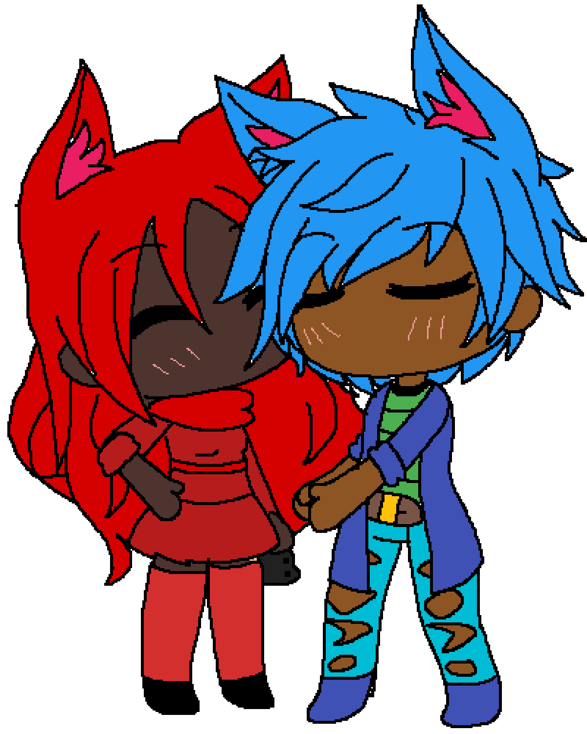 Pixilart - gacha life by Funneh-And-Krew