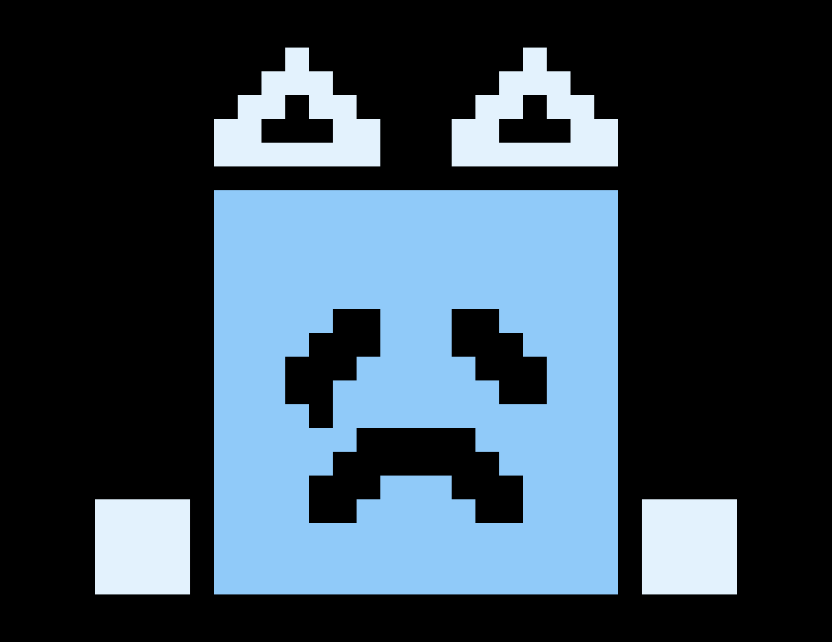 2d Cube Png Cube Character Sprite Clipart Clipart Png 43 Off