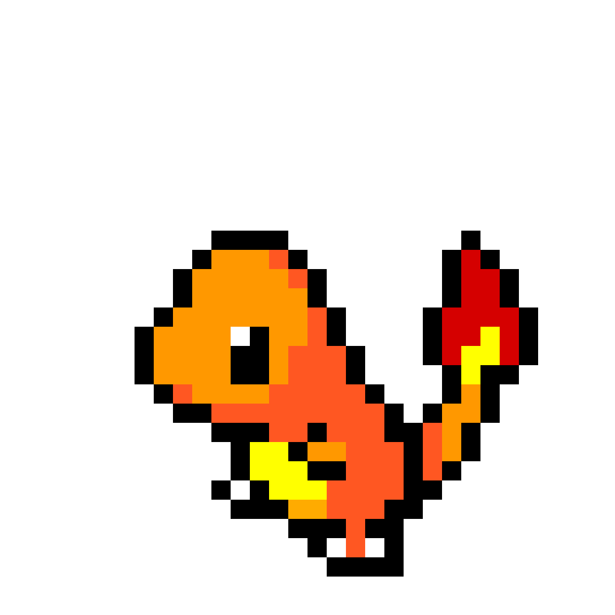 Pixilart - Charmander by PixelDixel