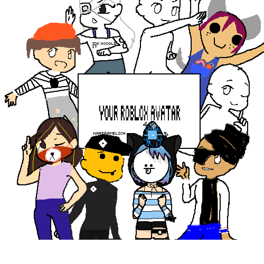 Editing Add Roblox Character - Free online pixel art drawing tool ...
