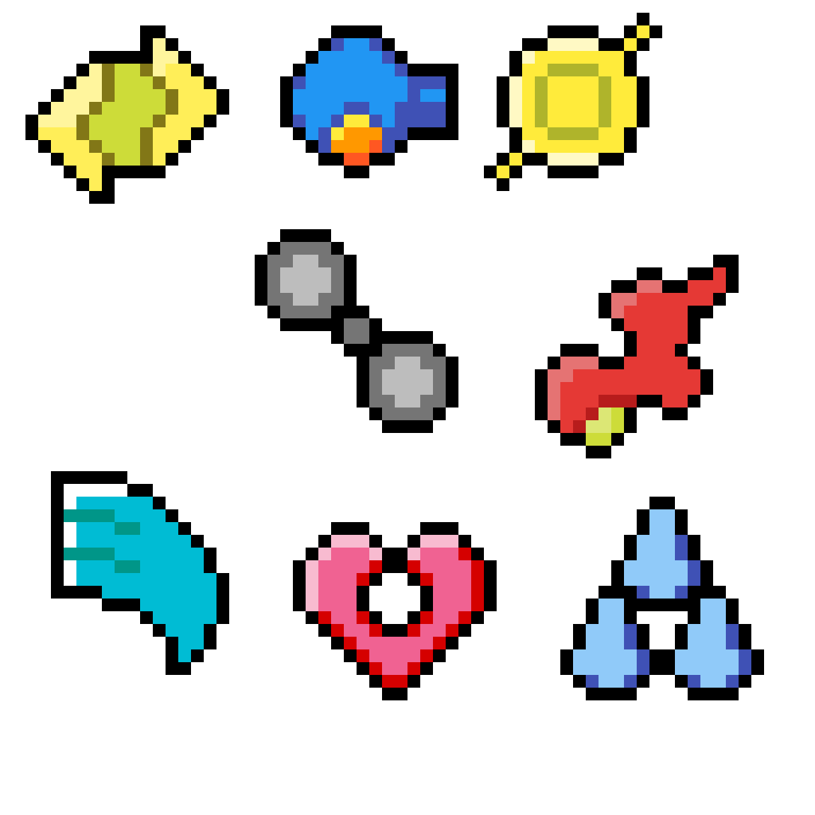 Pixilart - Hoenn Badges by mdgould