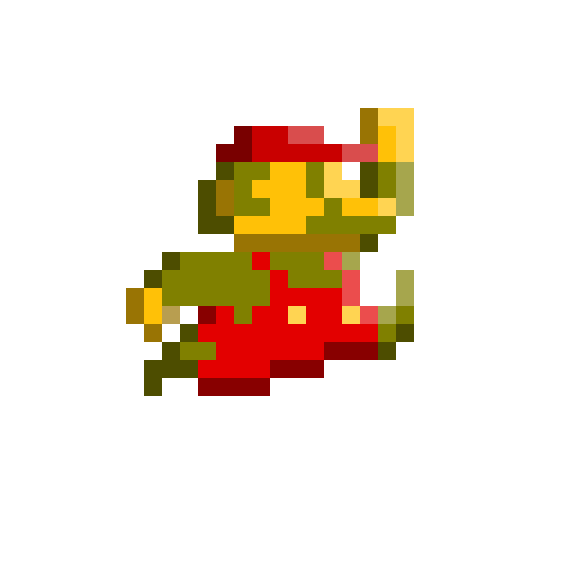 Pixilart - mario 8bit by Kiddlekai