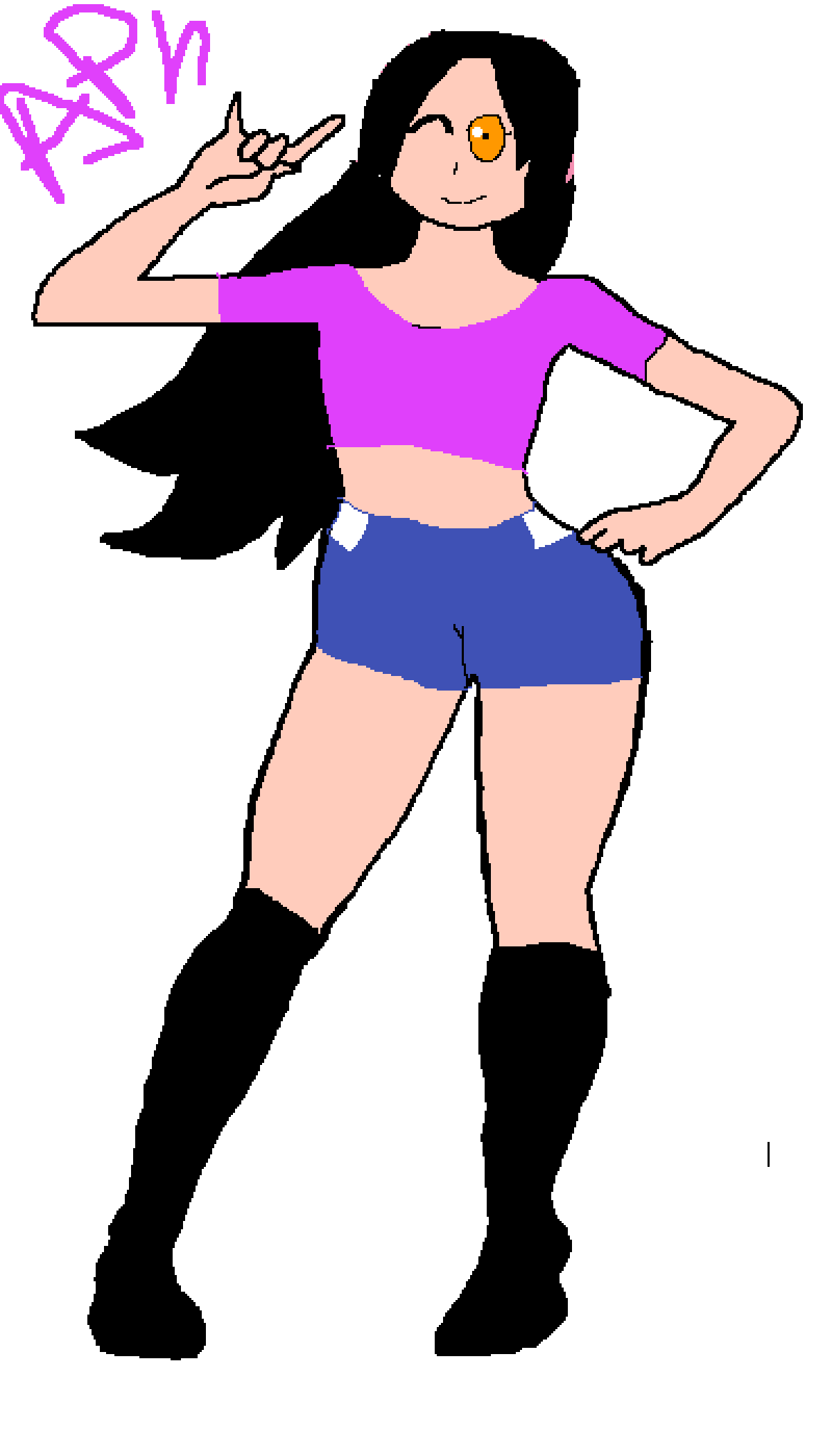 Editing Aphmau - Free online pixel art drawing tool - Pixilart
