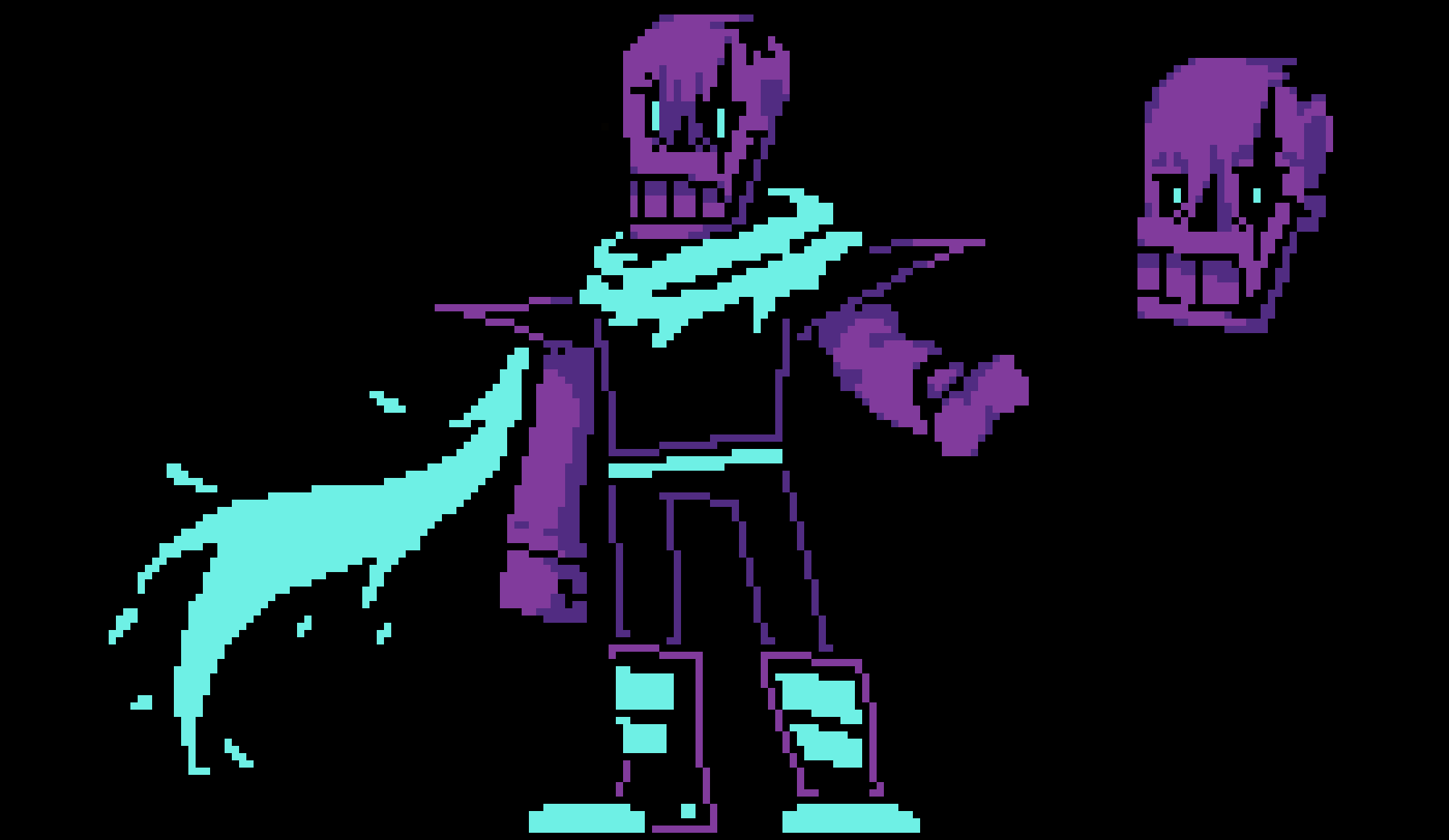 Pixilart - vaporfall papyrus update by eggy-flare