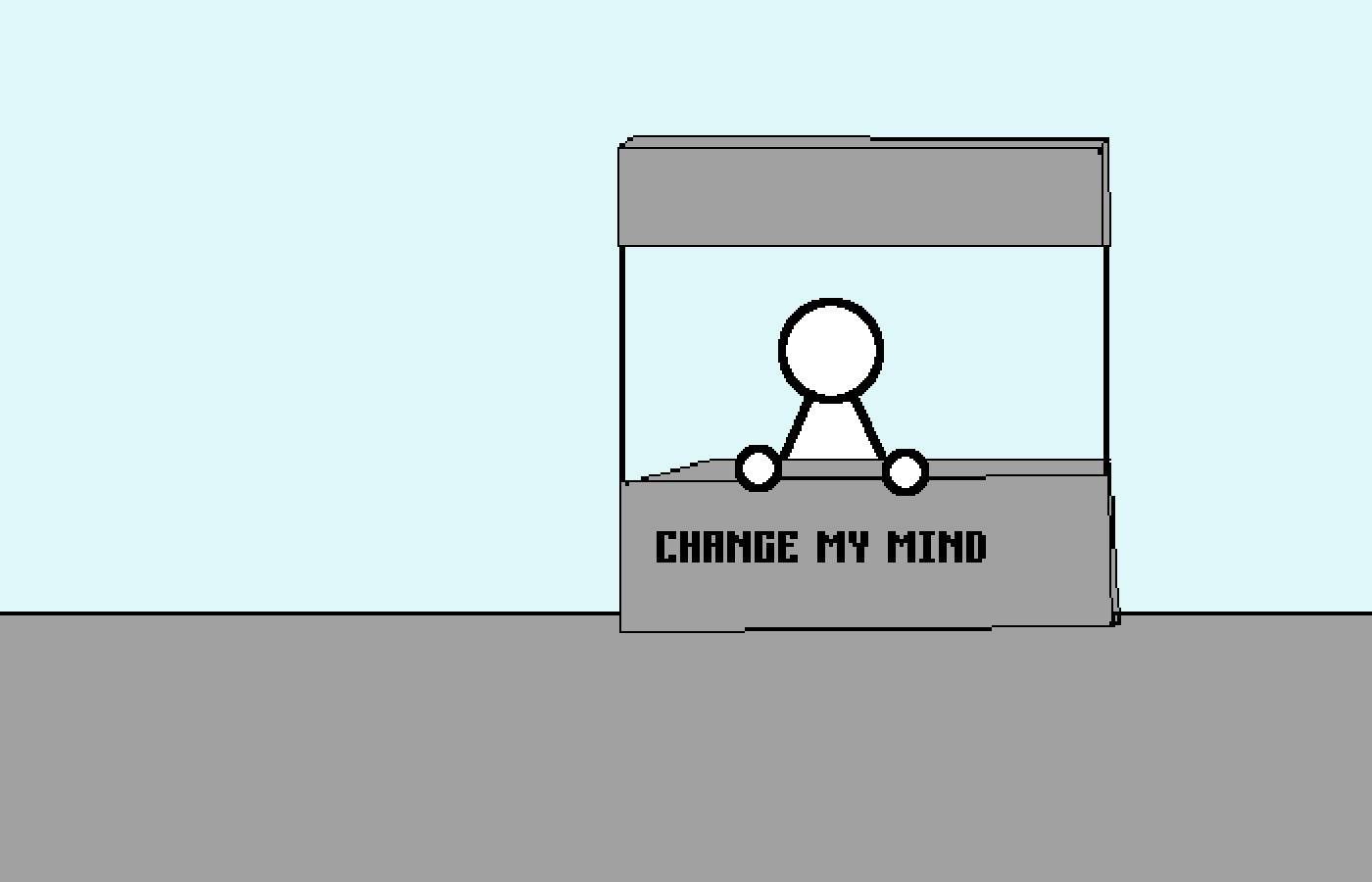 Pixilart - change my mind by ChronoDaTimeBoi