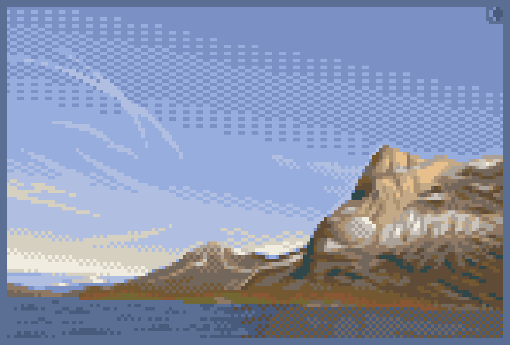 Pixilart - Cold Peaks by Eclipse89