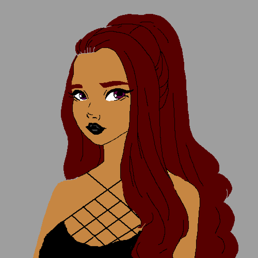 Editing Red hair - Free online pixel art drawing tool - Pixilart