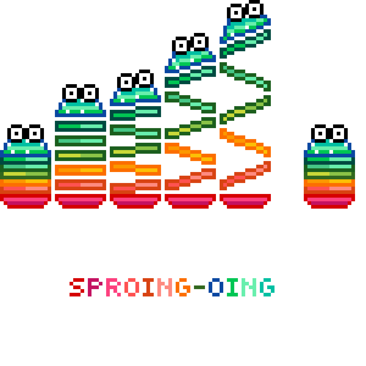 Pixilart - Sproing Oing Sprite Sheet by DogPond4