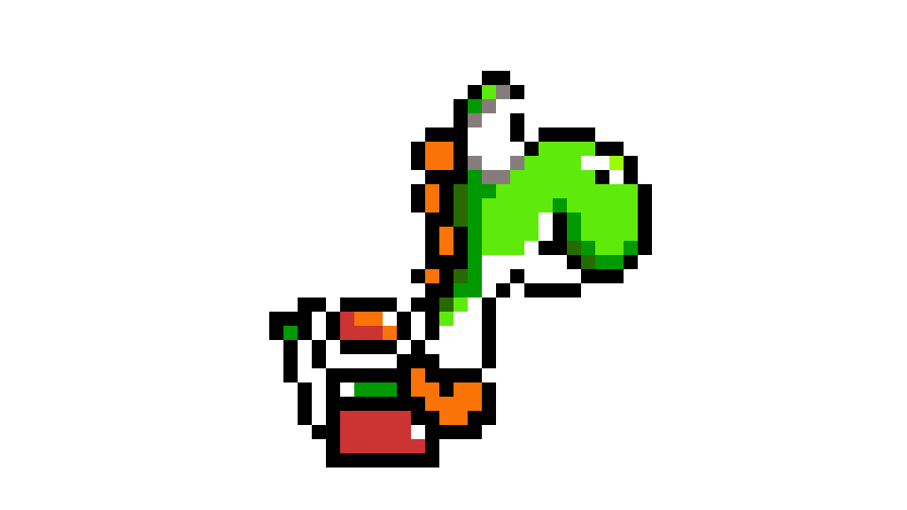 Edición Yoshi - Herramienta gratuita de dibujo en línea de pixel art - Pixilart
