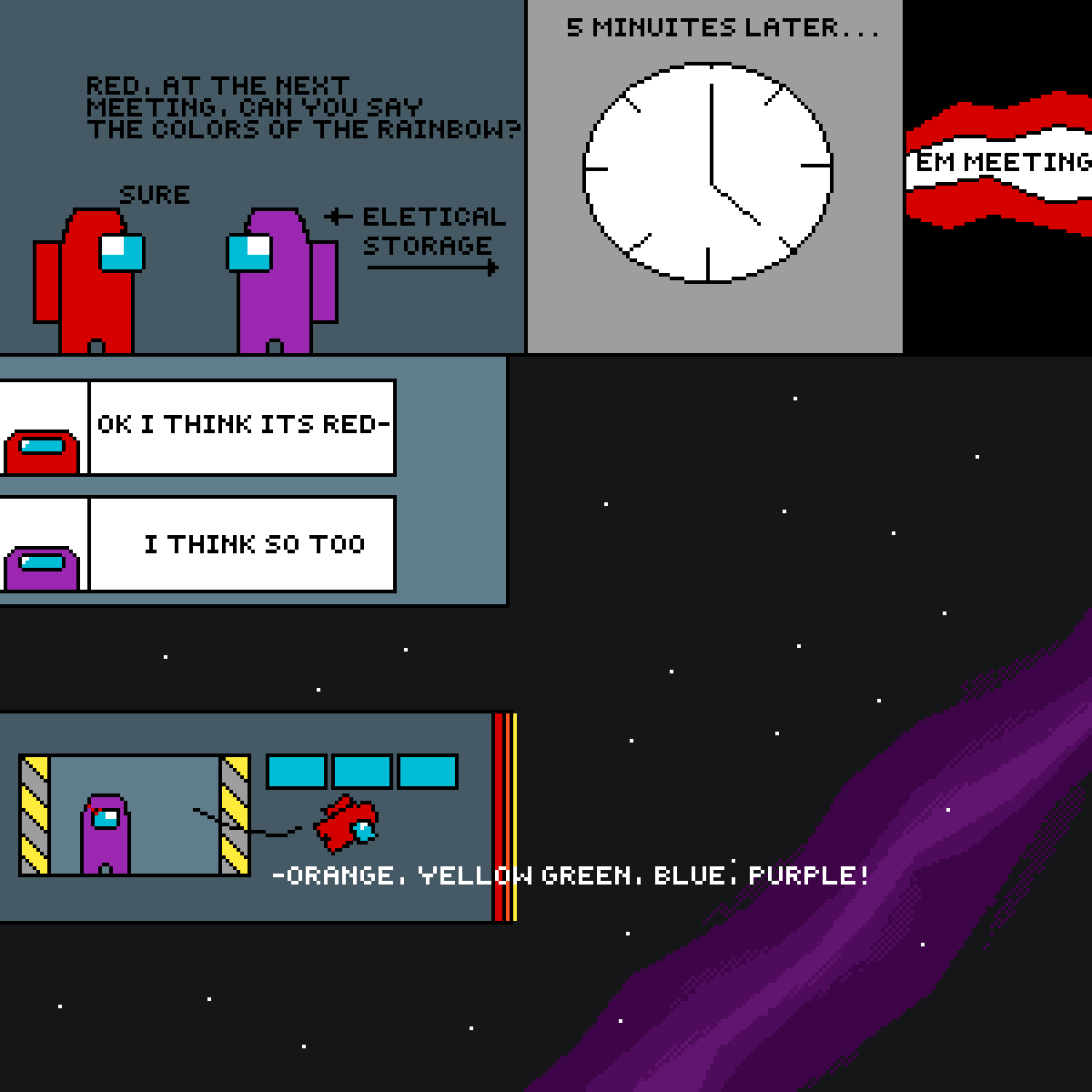 Episode 17 - Why Red Sus REBOOTED - Pixilart Comics