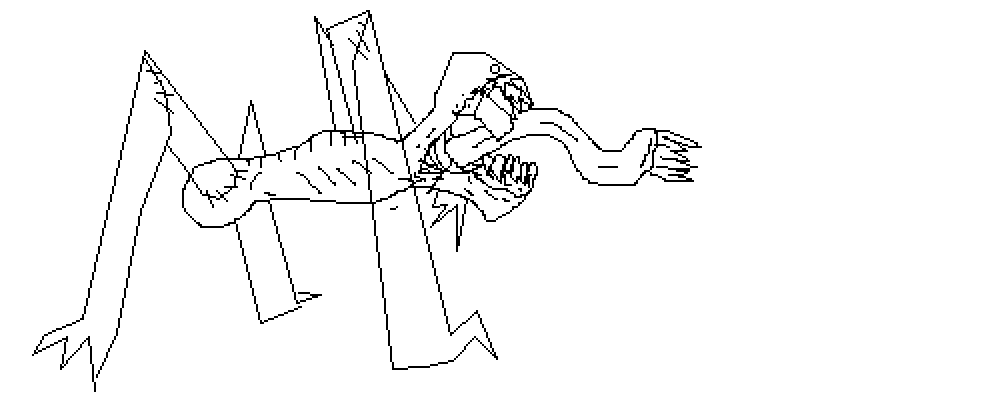 Pixilart - monster moving by SmokeyTheMenish